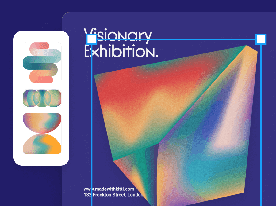 Browse Templates and Icons in Kittl Content Library