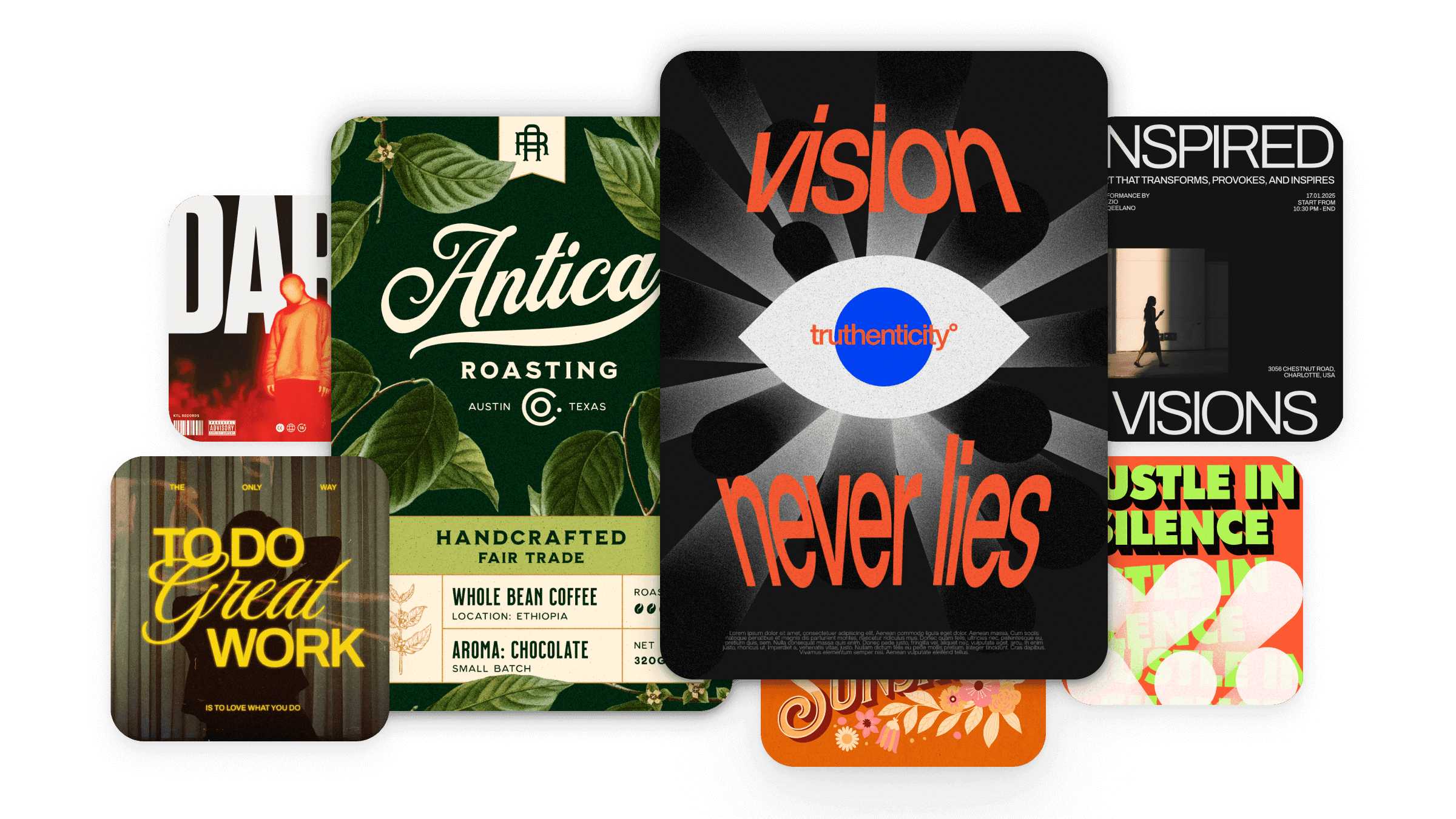 Design With Iconic Fonts, Kittl x Monotype