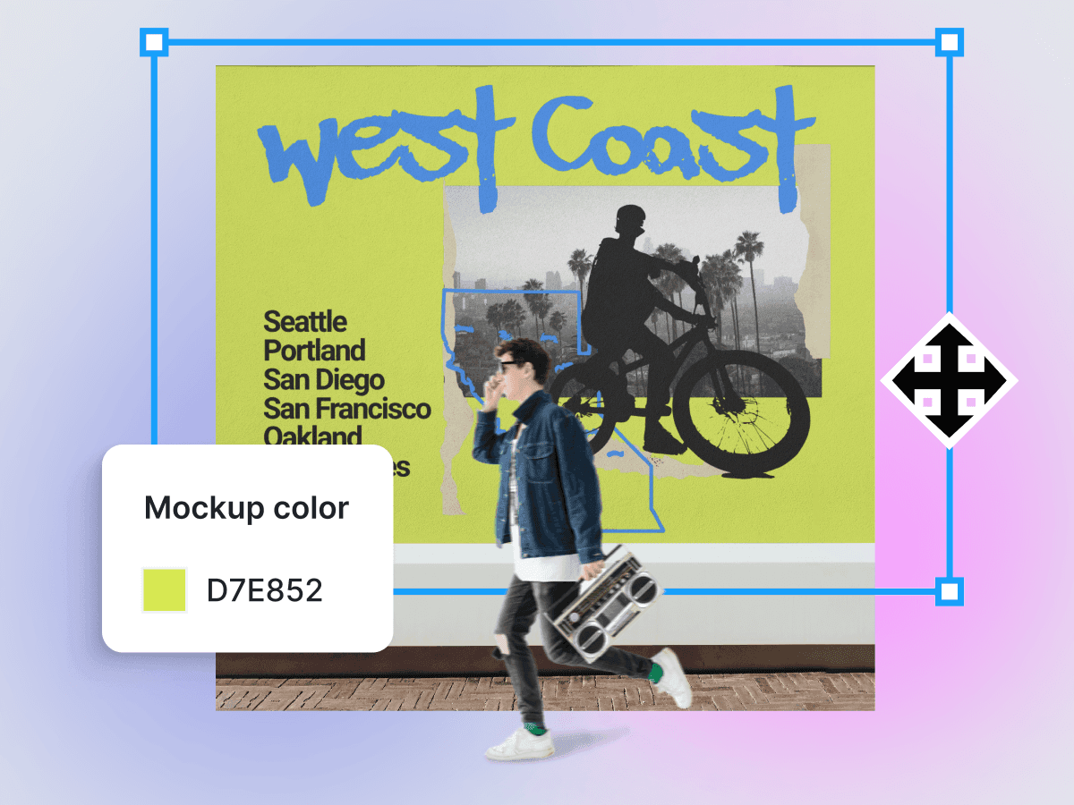 Free Online Wall Mockup Generator | Kittl