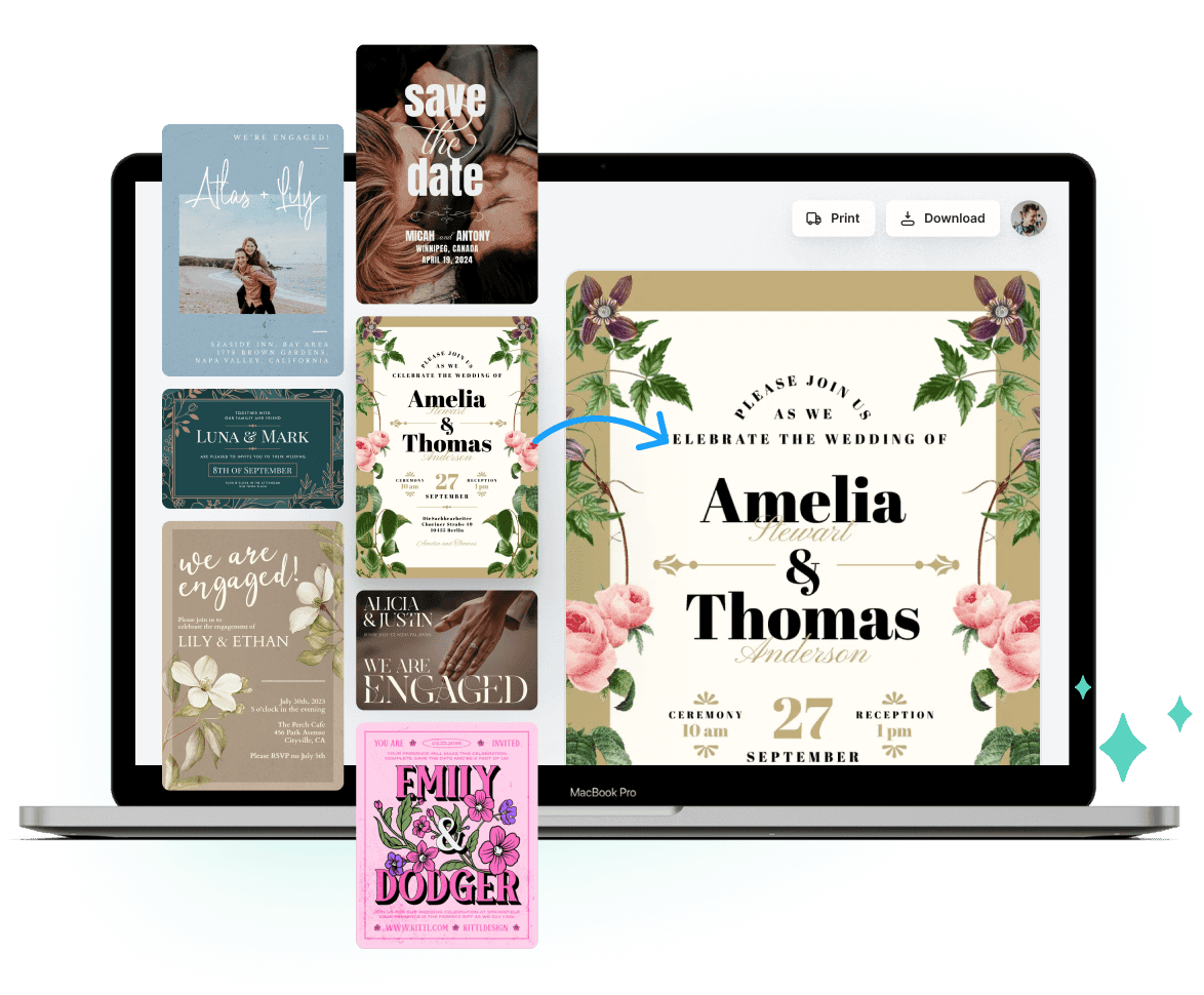 Free Wedding Card Maker: Design Your Own Wedding Invitations
